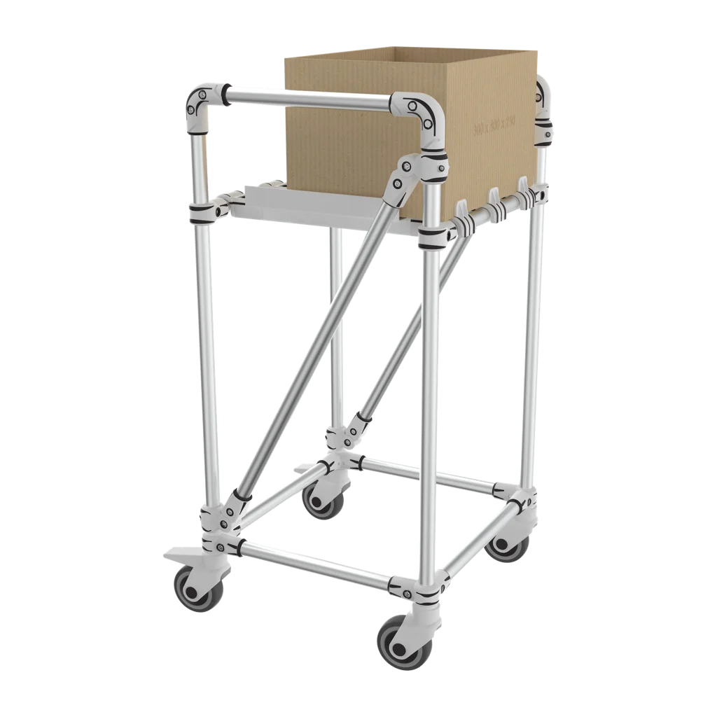 Warehouse FIFO trolley