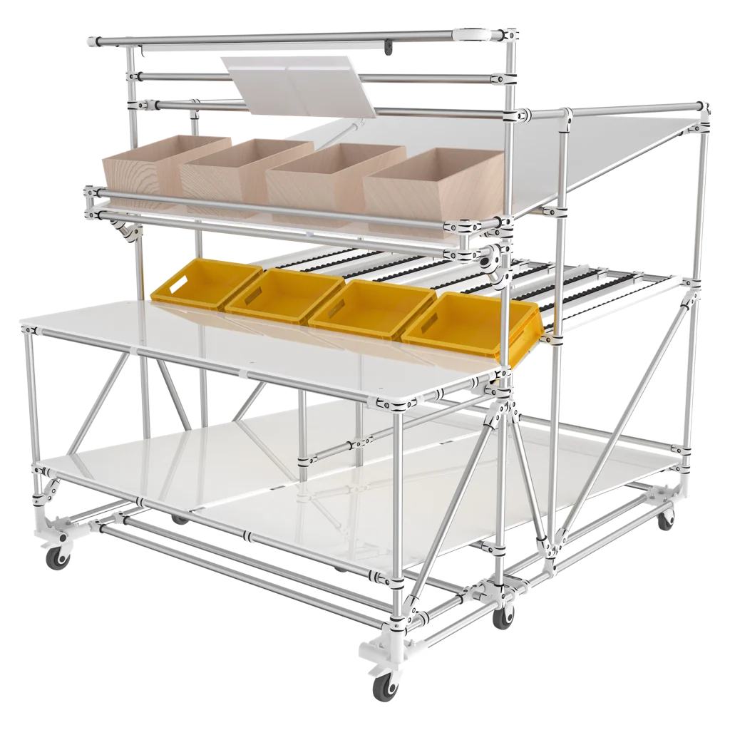 Custome workbench with picking and LED light