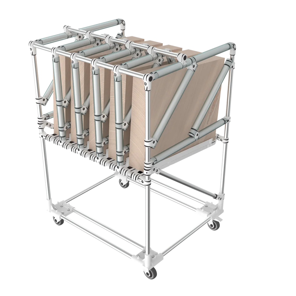 Cartons & board trolley