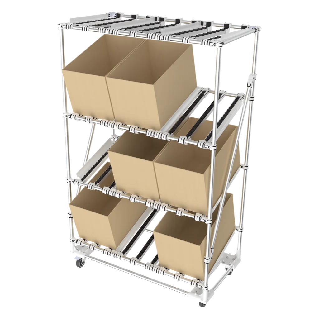 FIFO picking cartons stand