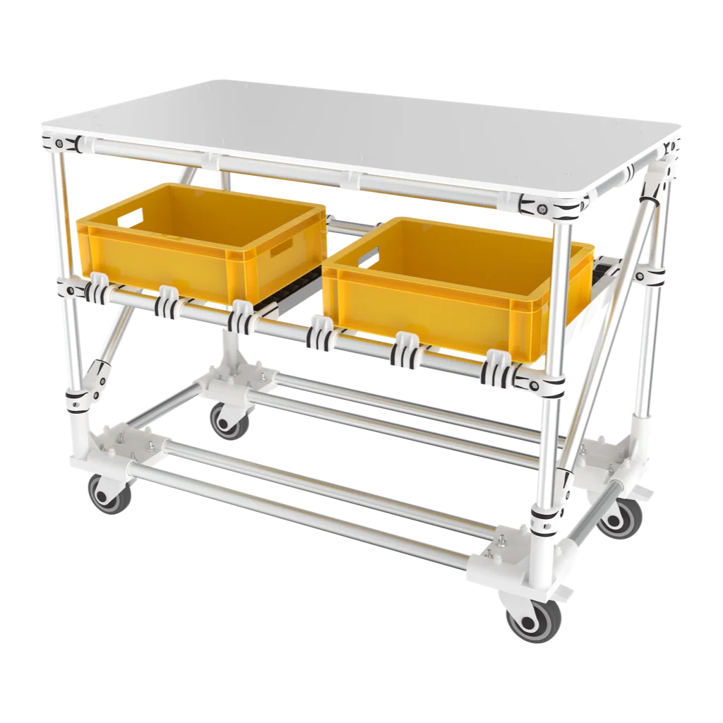 Storage and FIFO trolley