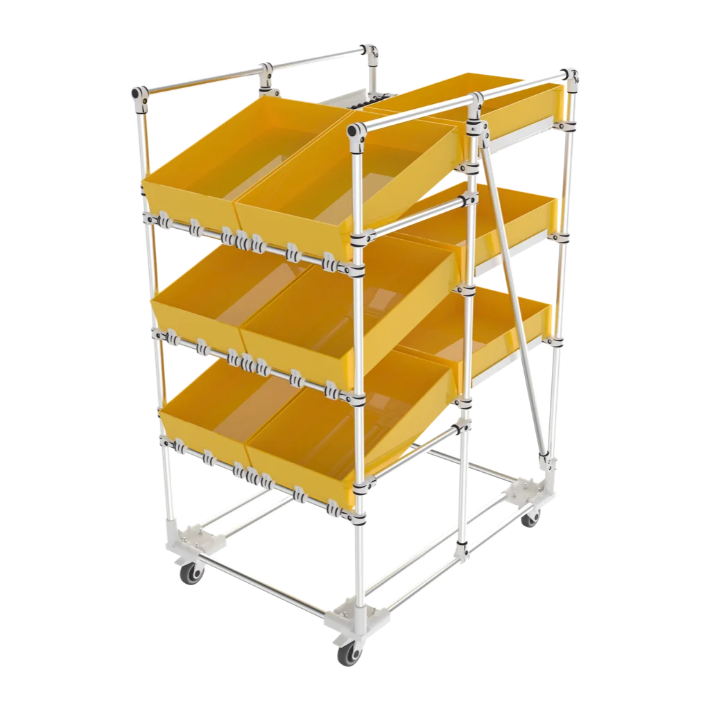 Ergonomic picking FIFO stand