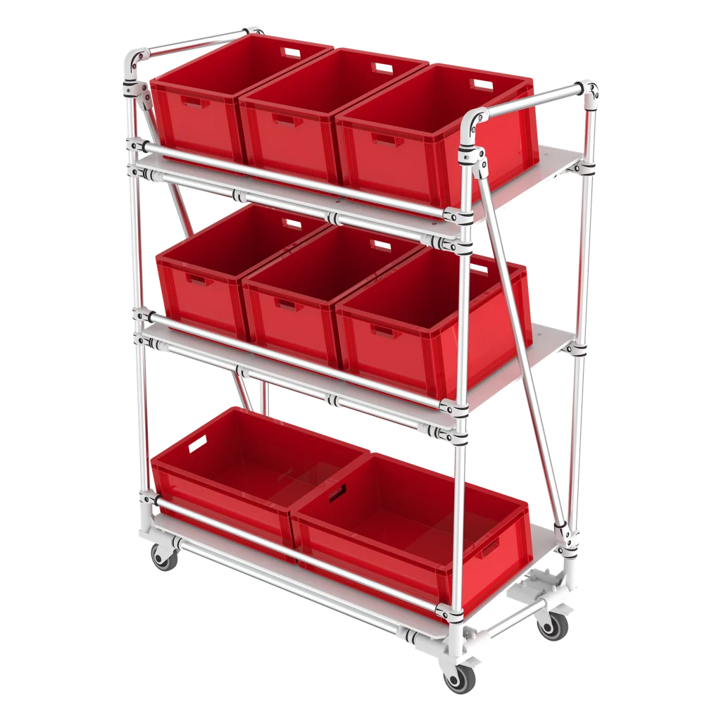 Mobile logistic stand