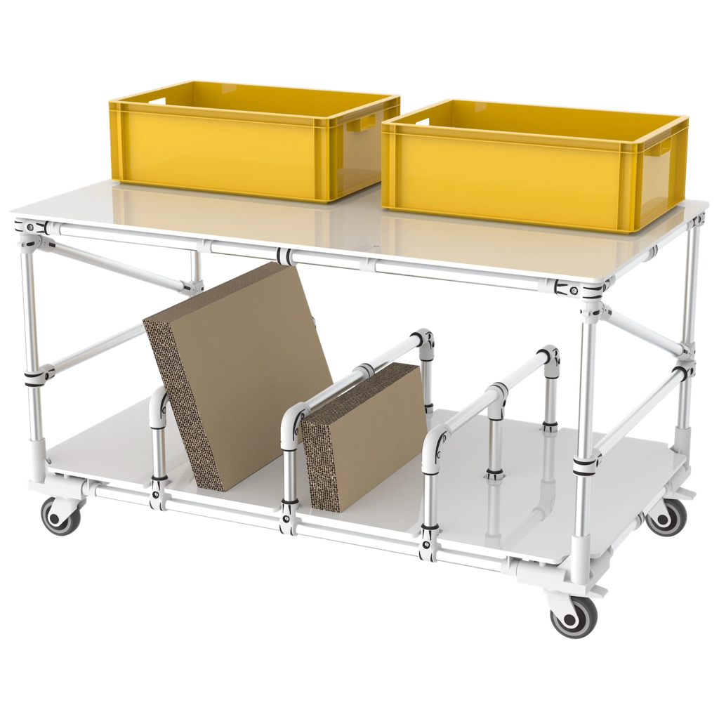 Mobile logistic table