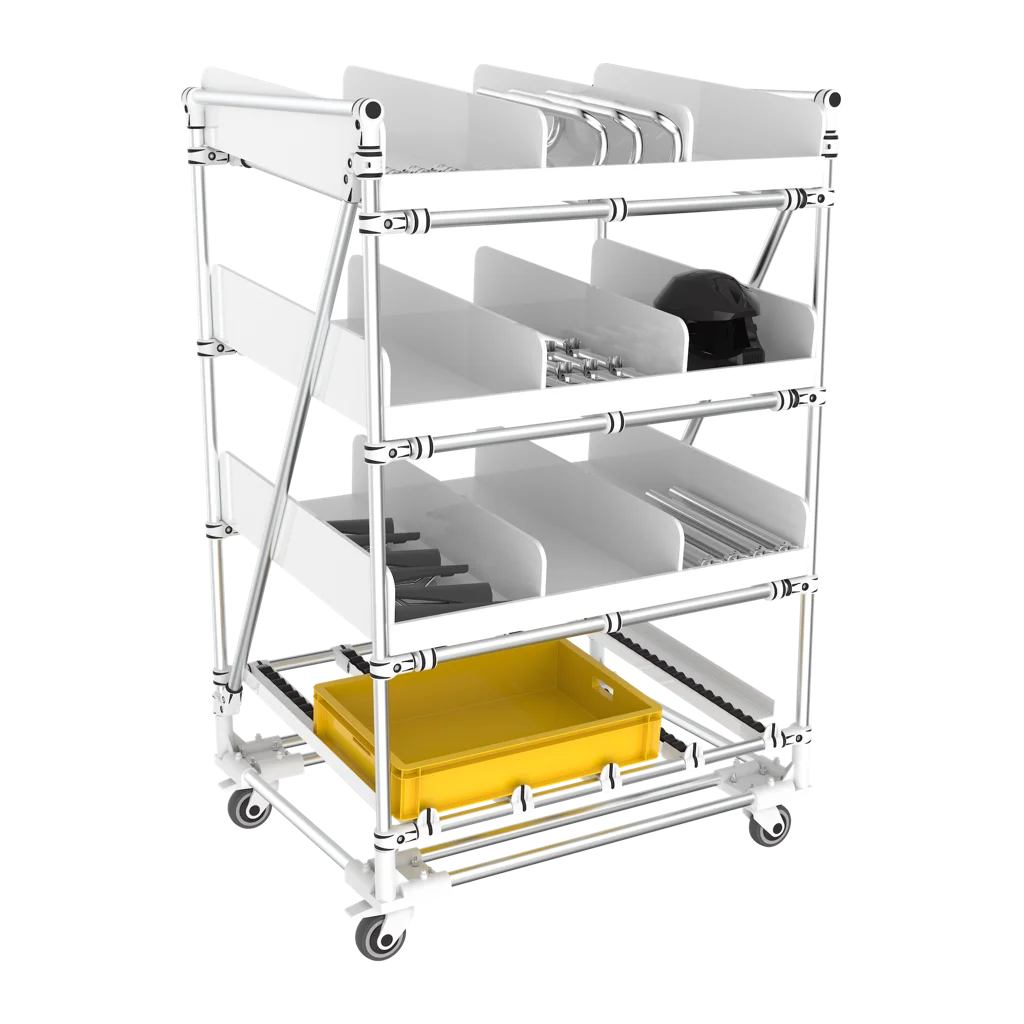 Compartment and FIFO stand
