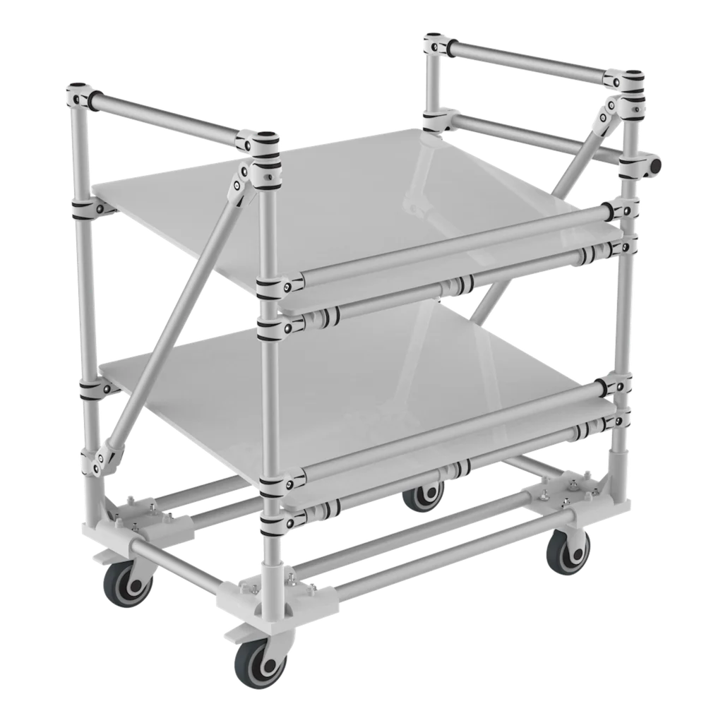 Transport display cart