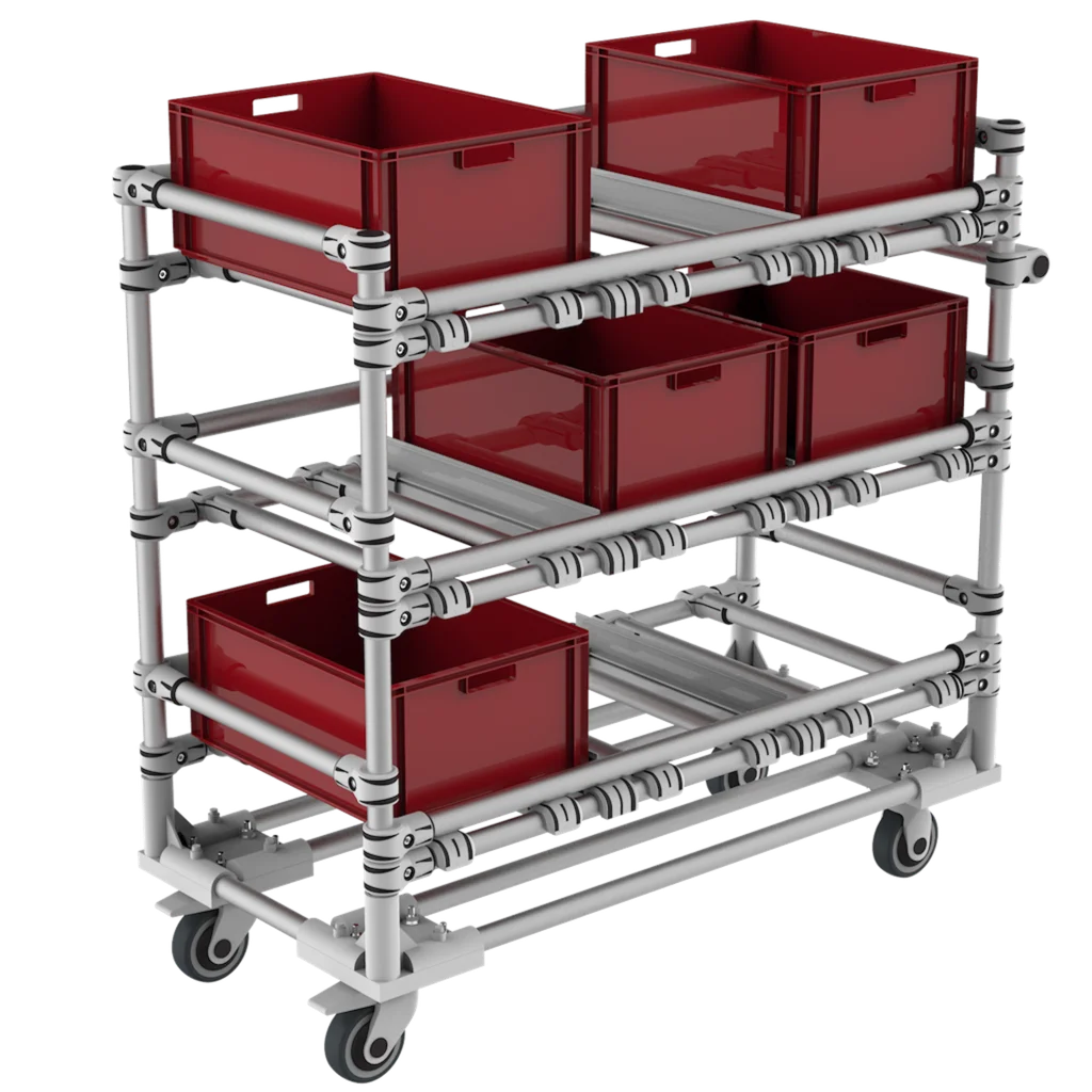 Container transport cart