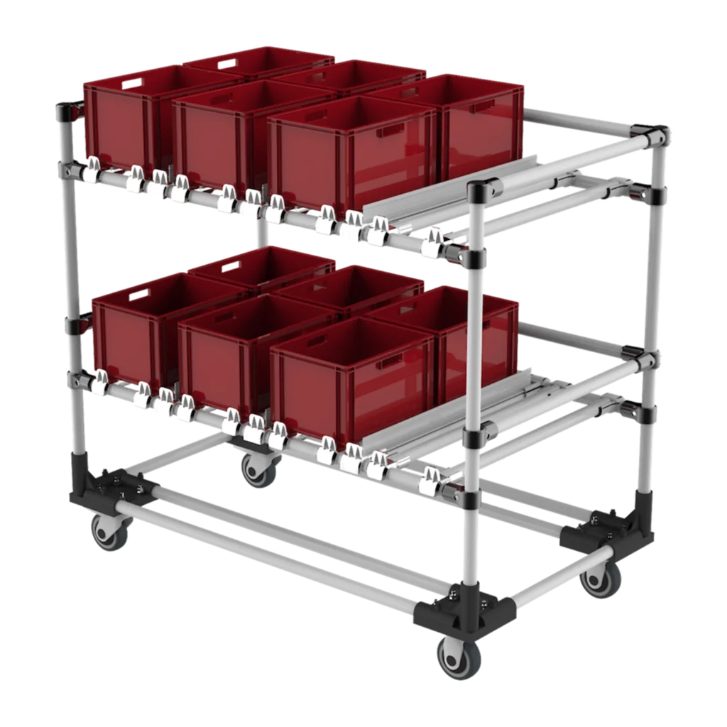 Container transport cart
