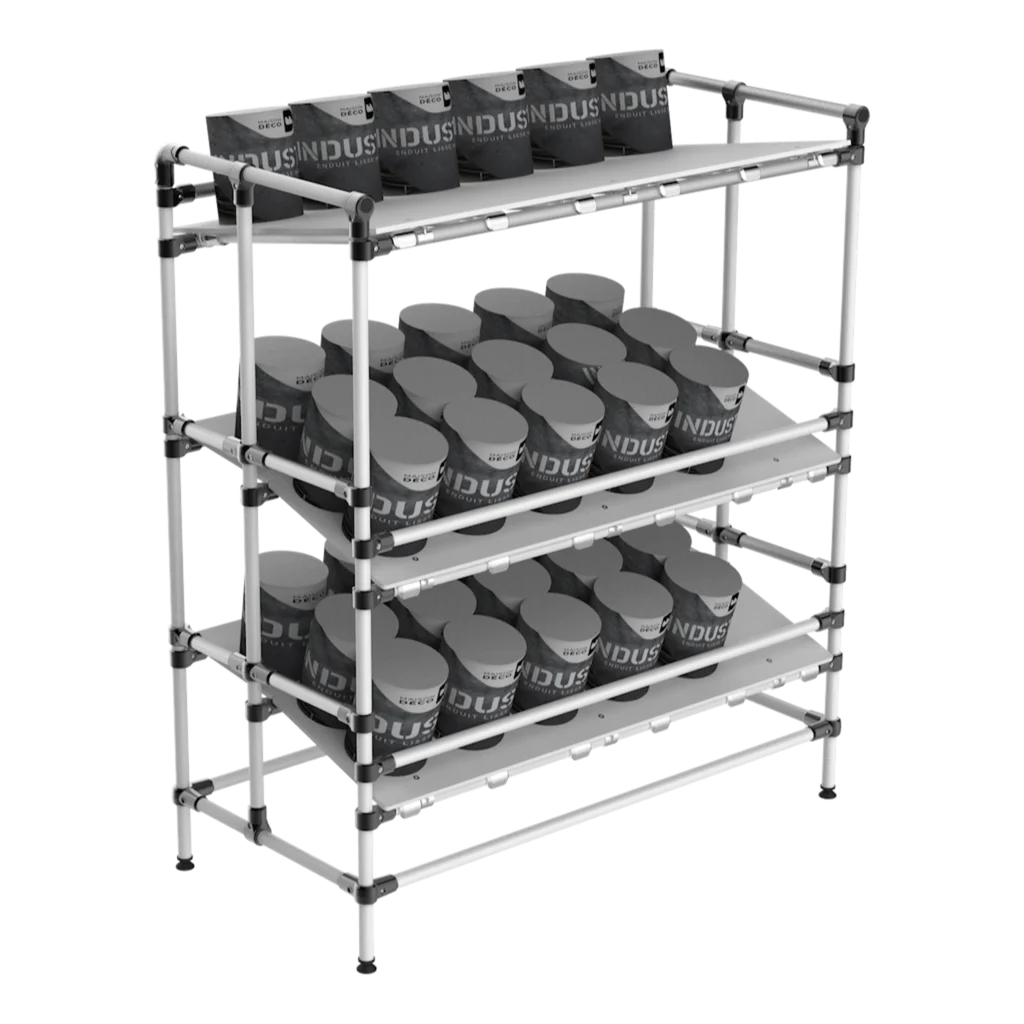 Ergonomic picking shelf