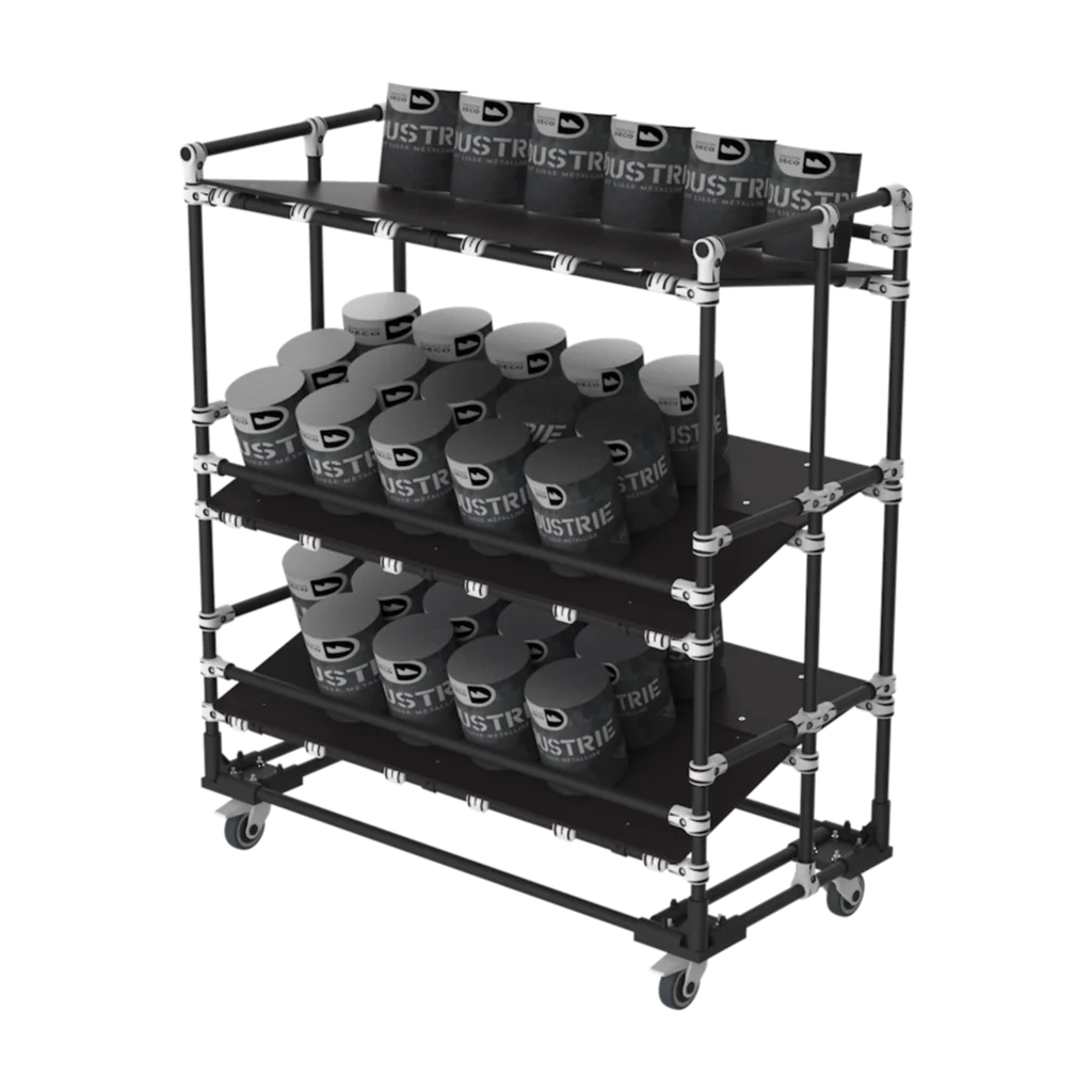 Ergonomic Kaizen cart