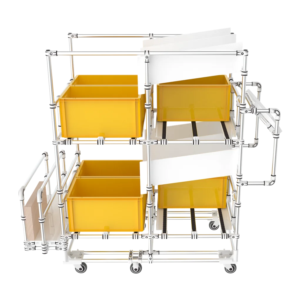 Logistic sort trolley